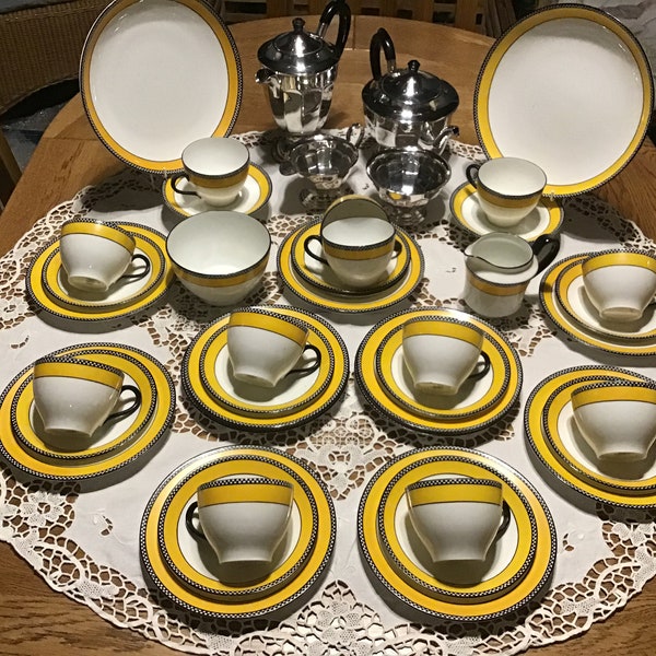 Art Deco Tea Set - Etsy