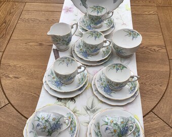 Queen Anne Tea Set - Etsy
