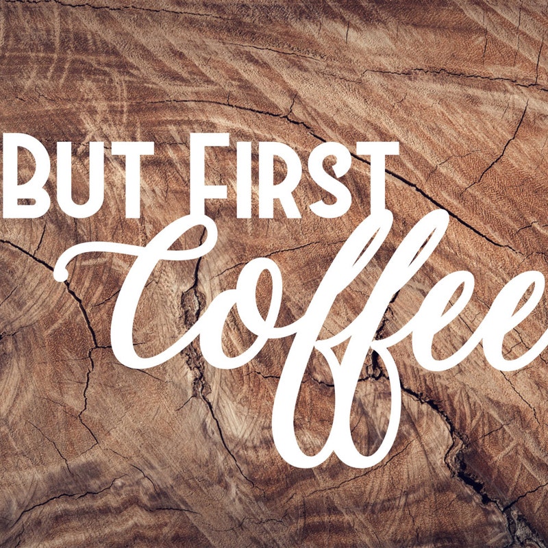 Coffee Decal - Etsy