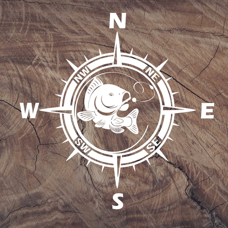 Fishing Decal - Etsy