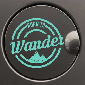 Born to Wander, Mountain Decal, Wander Decal,adventure Sticker, Car ...