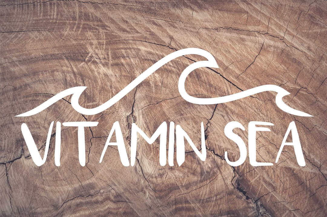 Ocean Wave Vinyl Decal - Vinyl Sticker, Wave Decal, Ocean Decal, Car ...