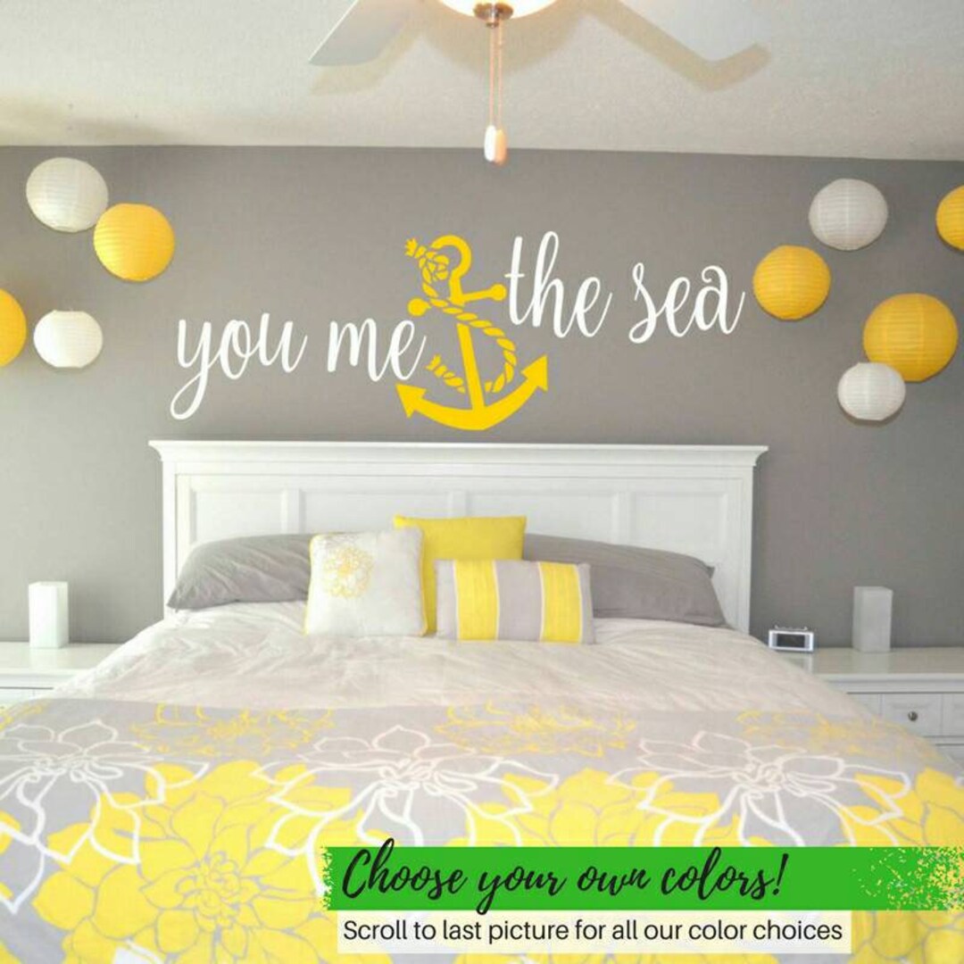 Ocean Vinyl Wall Decal Decor - Nautical Decor - Beach Quotes - Beach ...