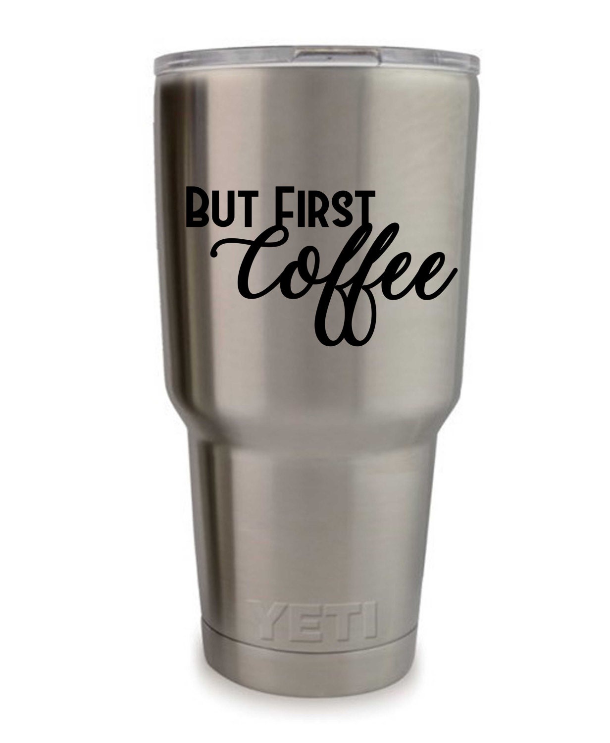 But First Coffee Decal Coffee Lovers Decal Vinyl Decal | Etsy