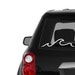 Ocean Wave Vinyl Decal Vinyl Sticker, Wave Decal, Ocean Decal, Car ...