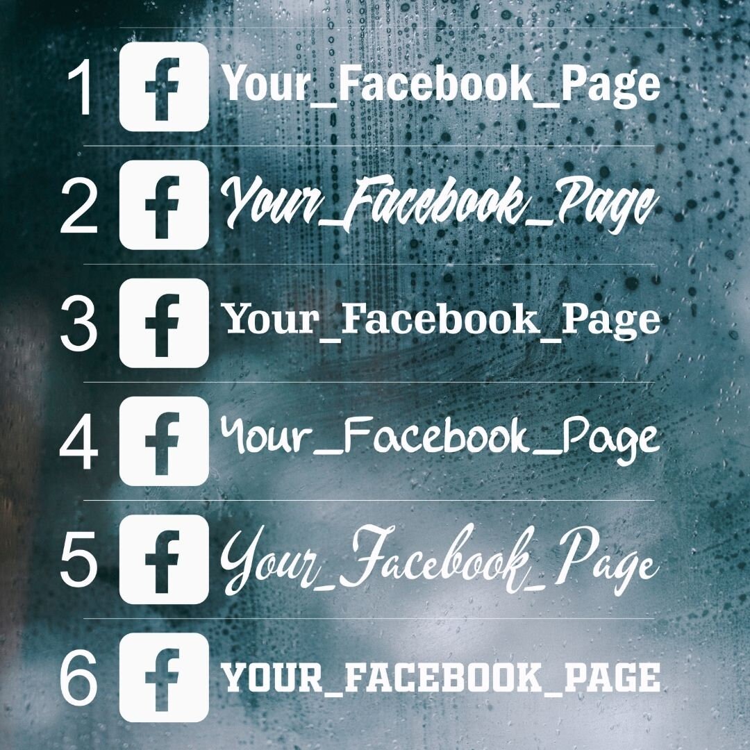 Custom Facebook Page Decal: Personalized Business Window Sticker - Etsy