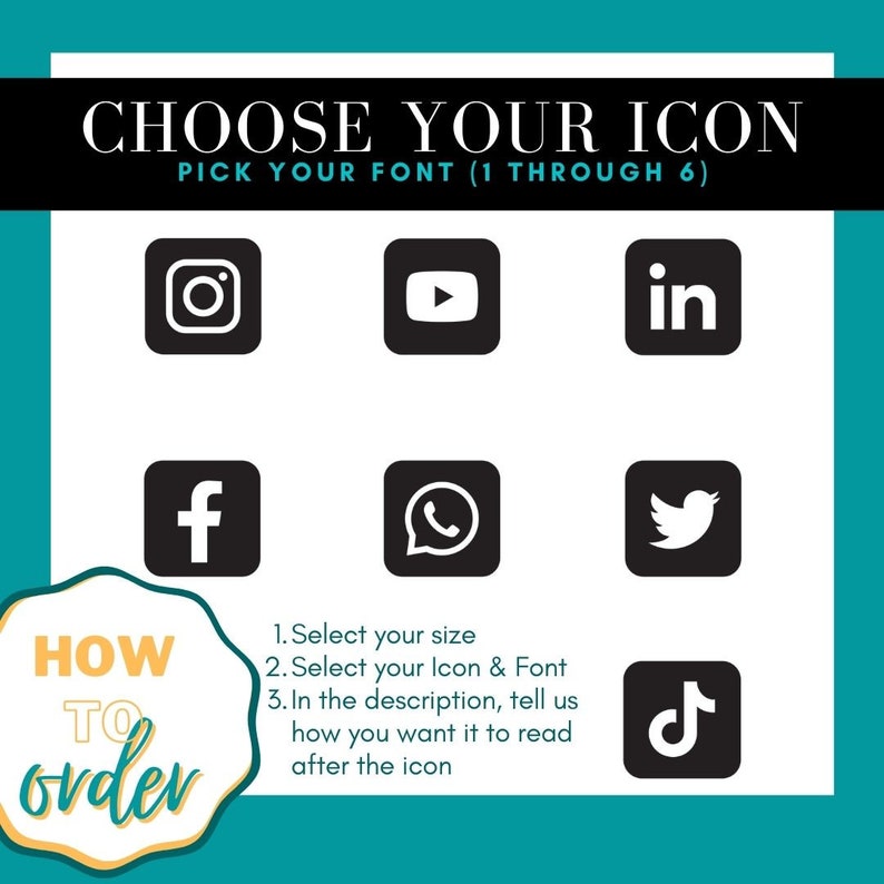 Custom Facebook Page Decal: Personalized Business Window Sticker - Etsy