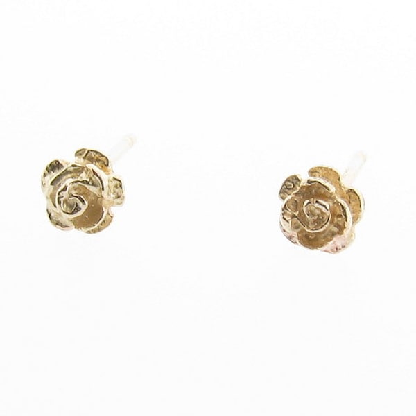 Rose Bud Earrings - Etsy