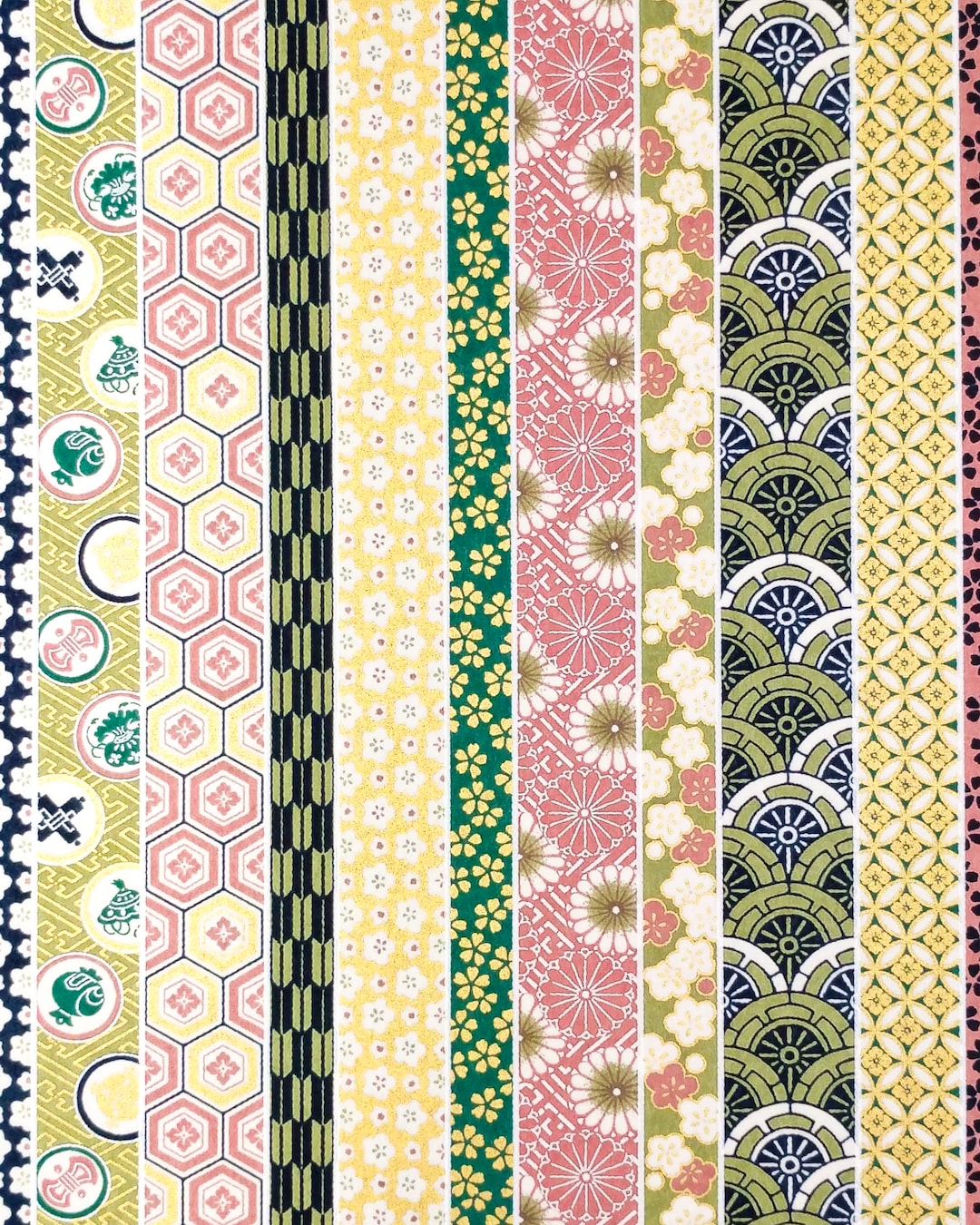 Japanese Paper - Origami Paper - Washi Paper - Yuzen Paper - Chiyogami ...