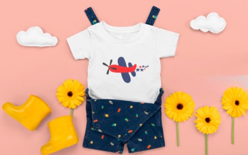 Baby Airplane Embroidery Design | Cute Plane Machine Embroidery for ...