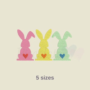 Rabbit Embroidery Design / Mini Rabbit Embroidery Design Baby ...