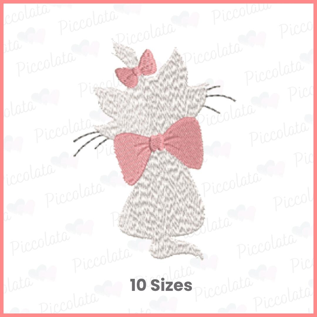 Kitten Embroidery Design / Little Cat Embroidery Design / Kitty Cat ...