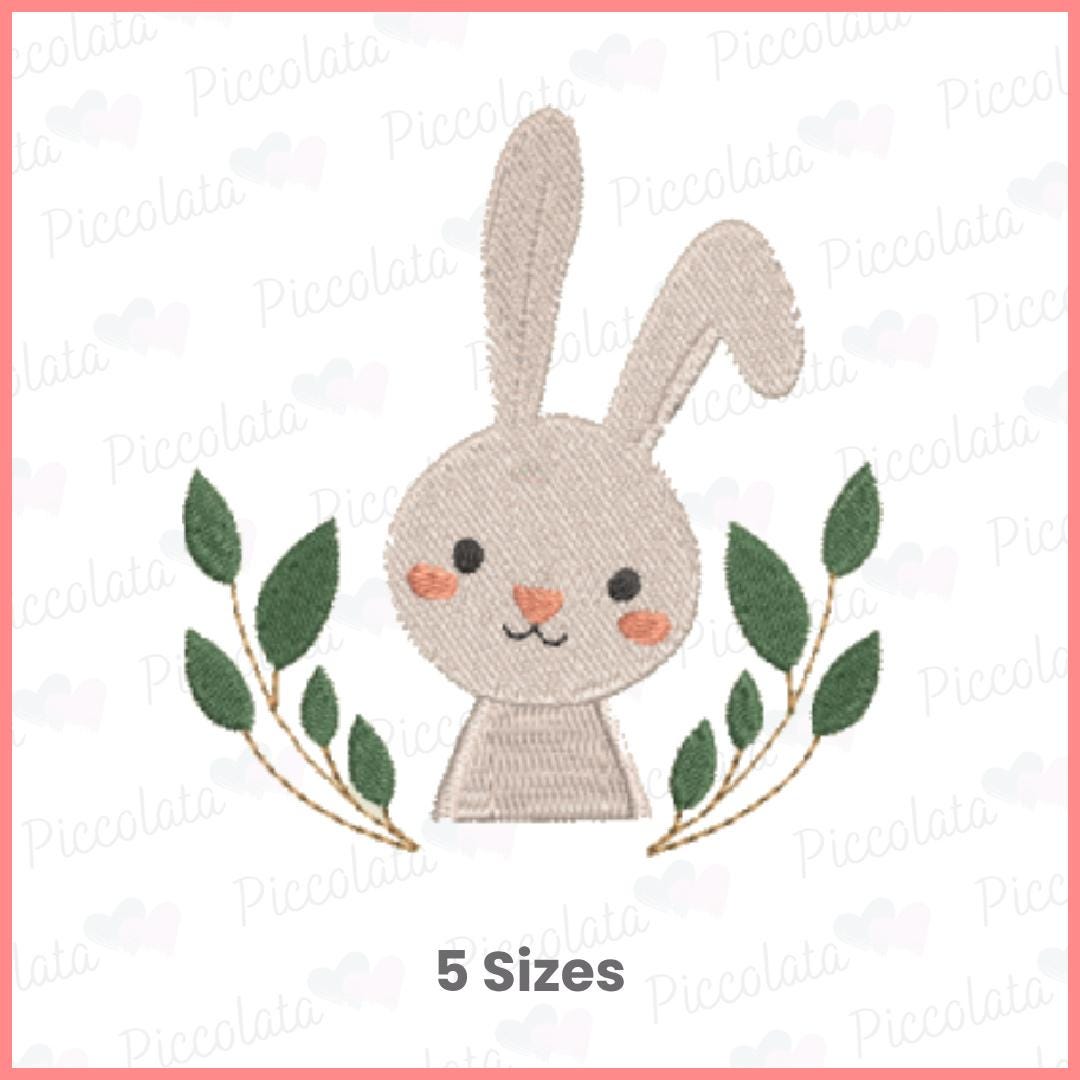Rabbit Embroidery Design / Mini Rabbit Embroidery Design Baby ...