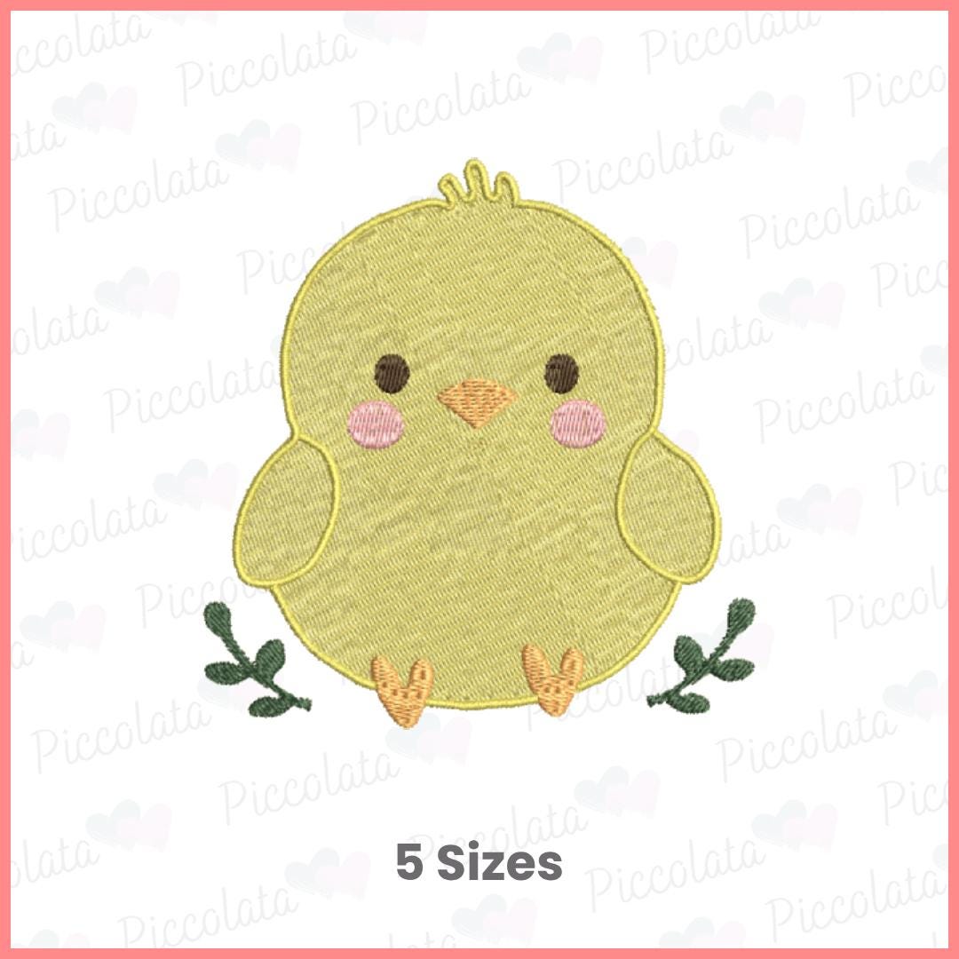 Chick Embroidery Design / Mini Chick Embroidery Design Baby Embroidery ...