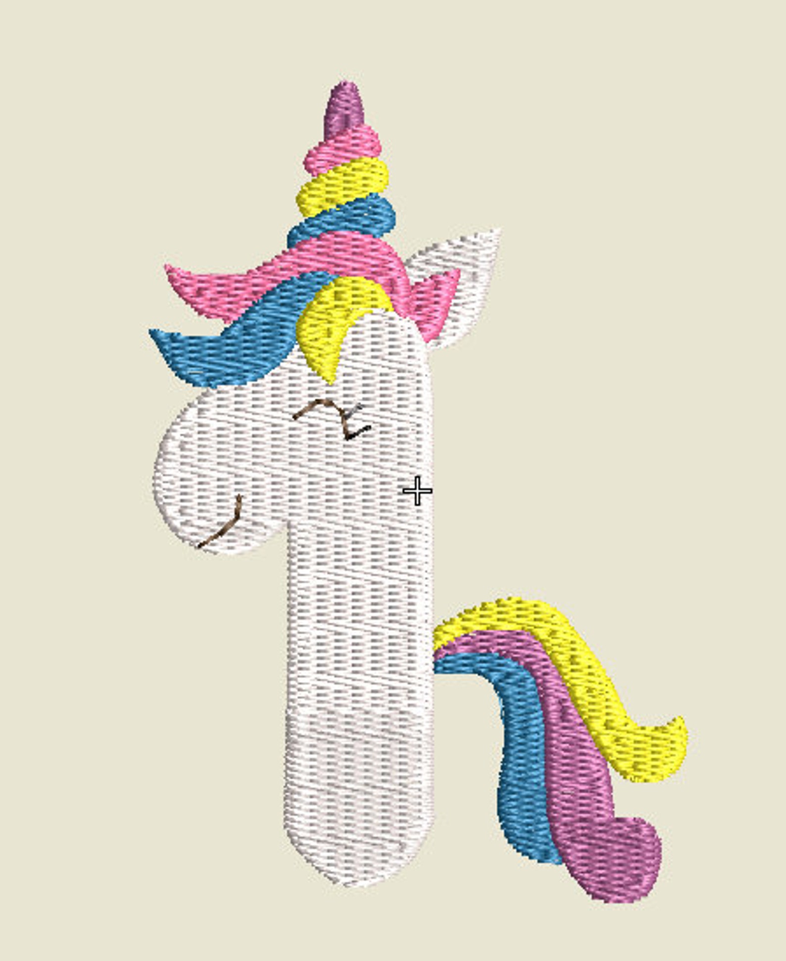 Unicorn Numbers Set Embroidery Design Numbers Embroidery Design Baby ...