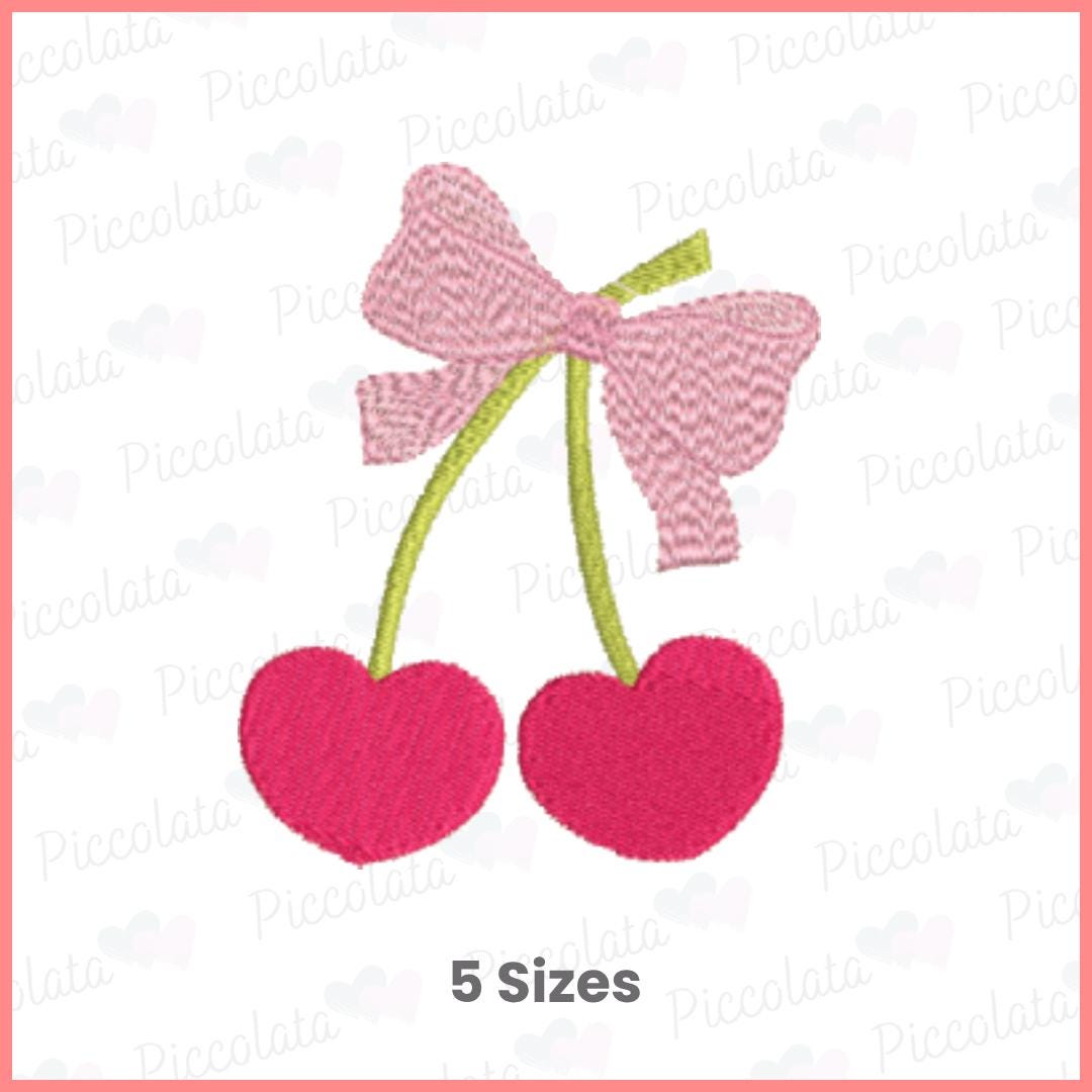 Cherry Embroidery Design / Fruit Embroidery Design / Love Embroidery ...