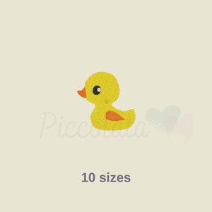 Mini Duck Embroidery Design / Little Duck Embroidery Design / Chick ...