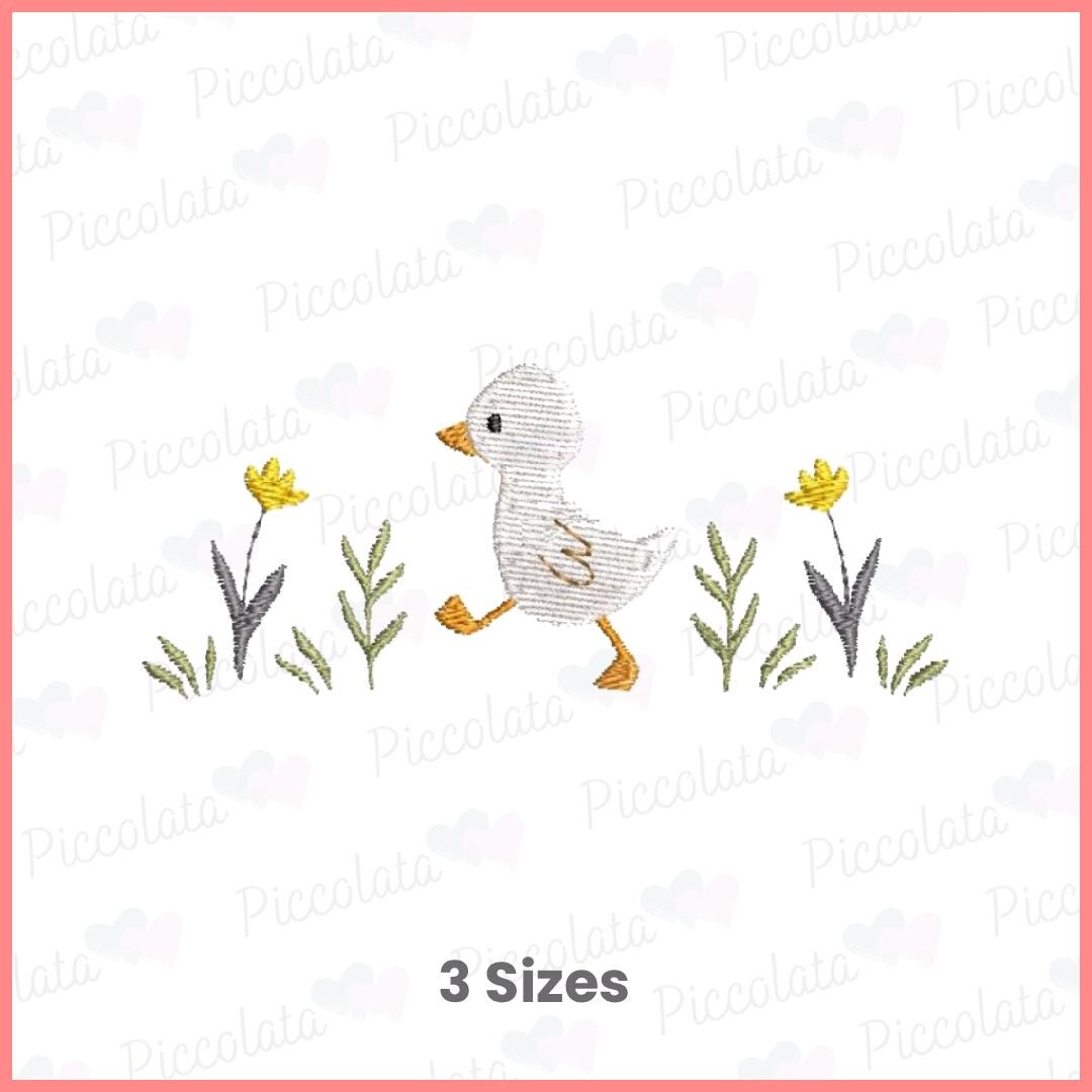 Baby Duck Embroidery Design, Cottagecore Farm Style (digital Download ...