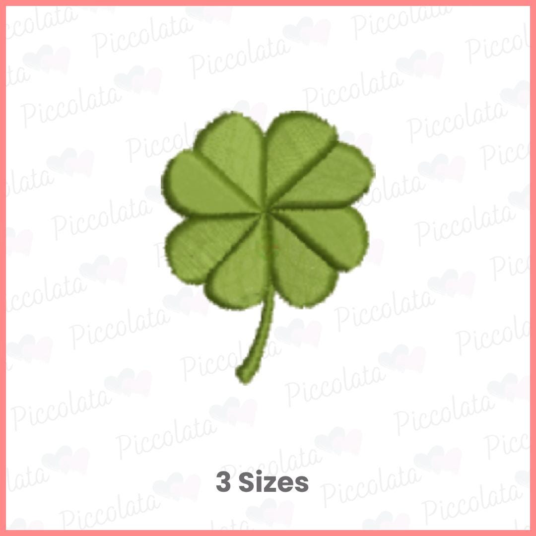 Mini Clover Embroidery Design / Four Leaf Clover Embroidery Design ...