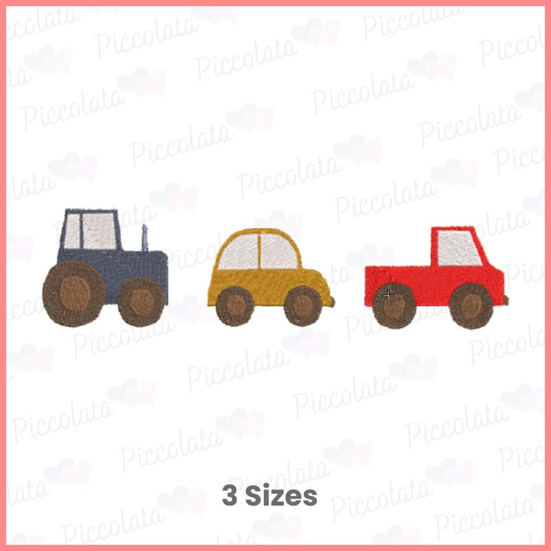 Cars Embroidery - Etsy