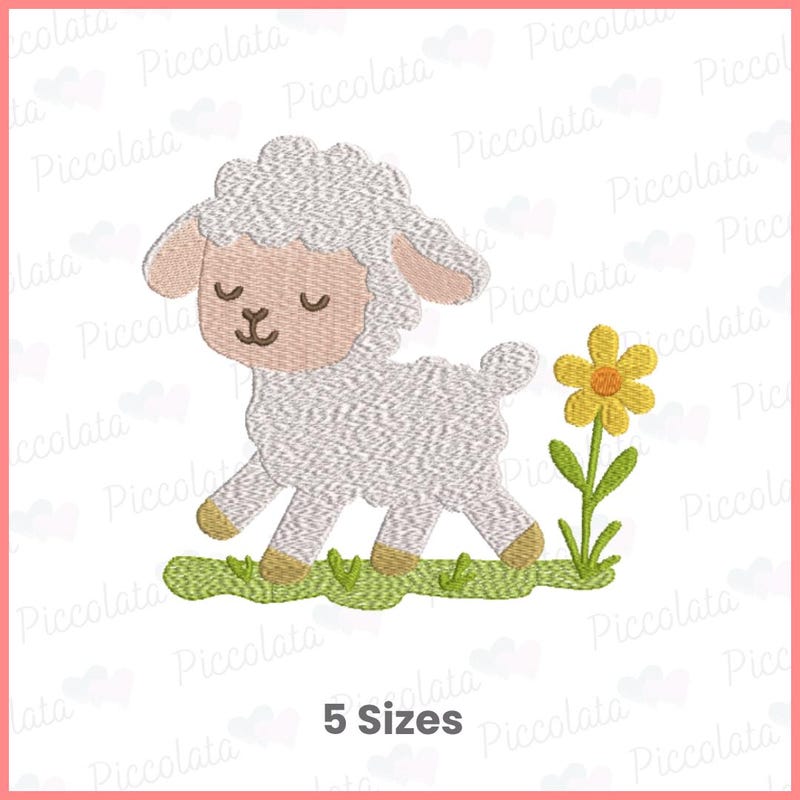 Lamb Embroidery - Etsy