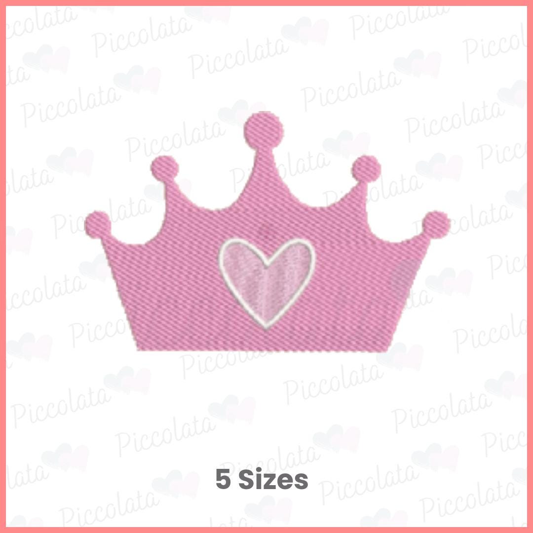 Crown Embroidery Design / Tiara Embroidery Design / Princess Embroidery ...