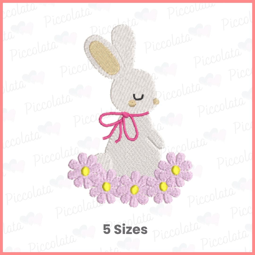 Rabbit Embroidery Design / Little Bunny Embroidery Design / Baby ...