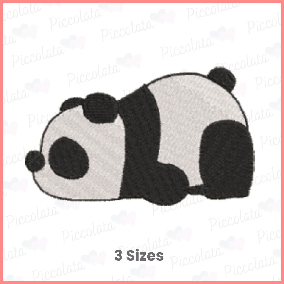 Little Panda Embroidery Design, Machine Embroidery (digital Download ...