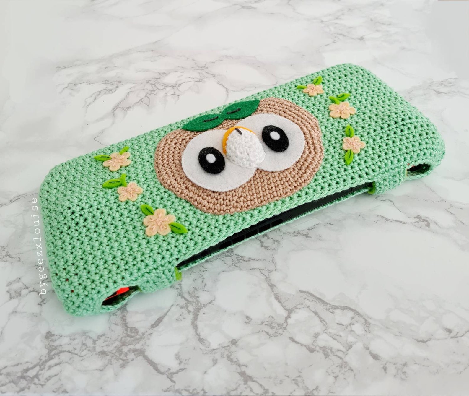 Crochet Nintendo Switch Case Scorbunny and Rowlet From - Etsy