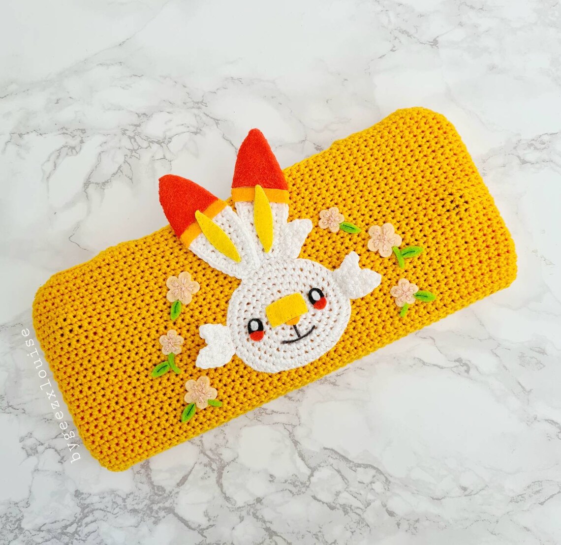 Crochet Nintendo Switch Case Scorbunny and Rowlet From - Etsy