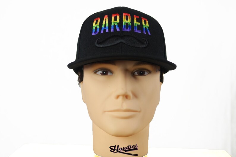 Barber Rainbow Snapback Hat for Men & Women - Etsy