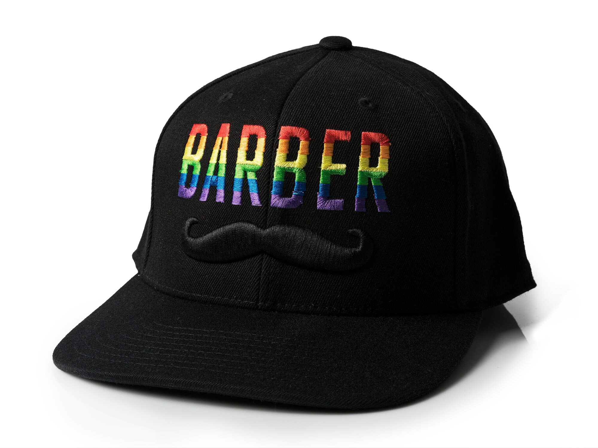 Barber Rainbow Snapback Hat for Men & Women - Etsy
