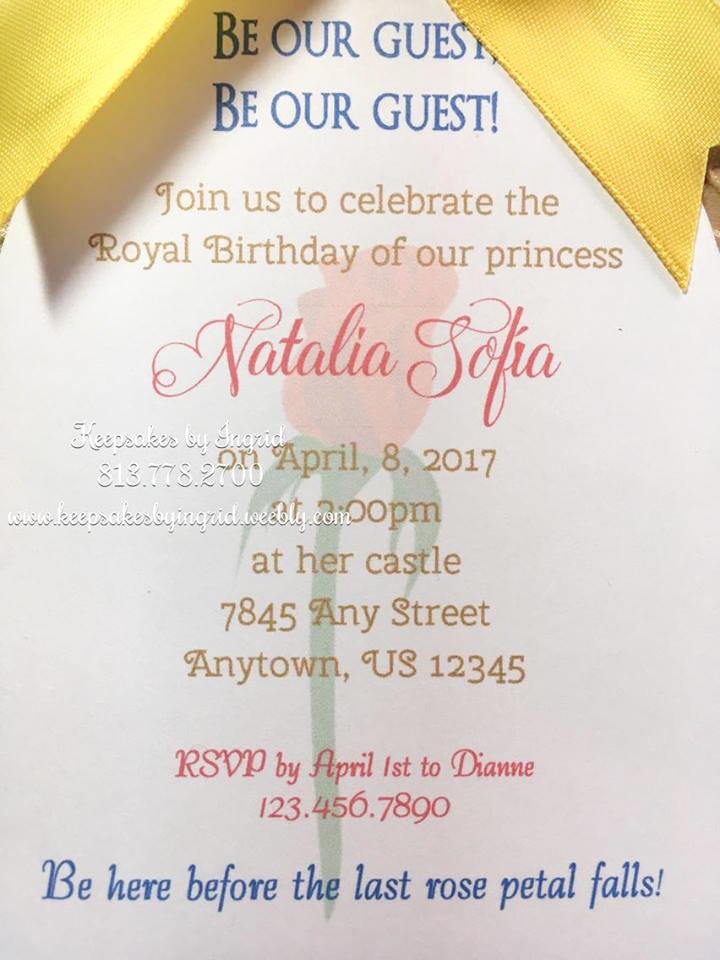 Rose Dome Invitations, Dome Invitations, Princess Invitations, Bell Jar ...