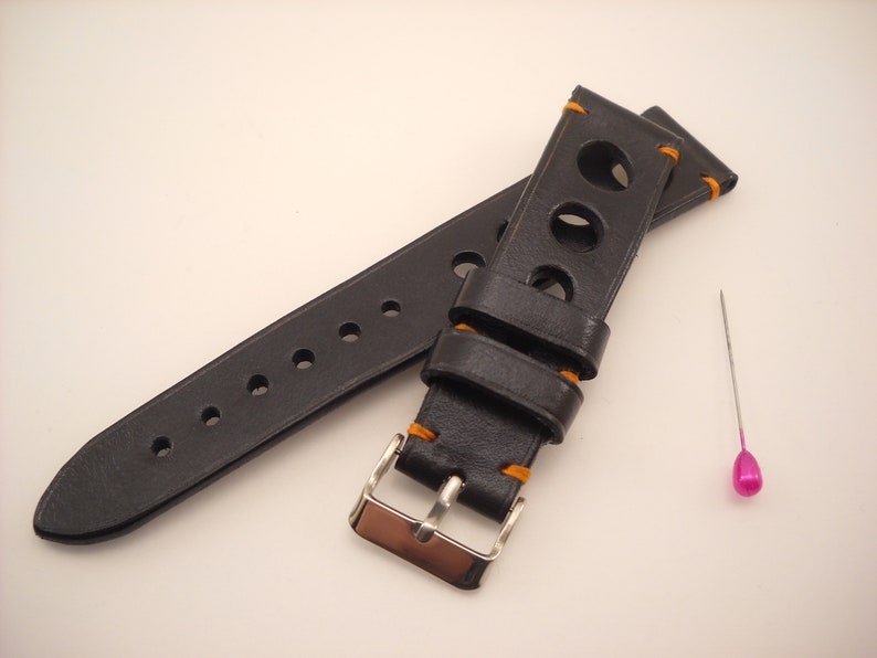 Watch Band Racing Style Handmade in Italy - Etsy