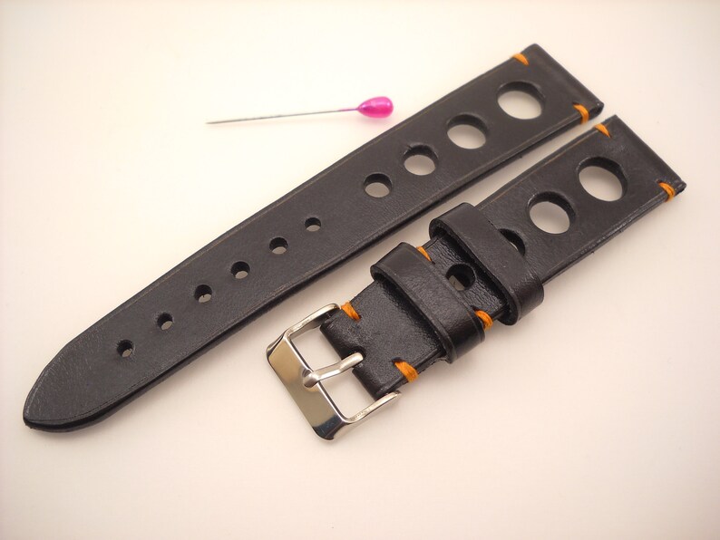 Watch Band Racing Style Handmade in Italy - Etsy