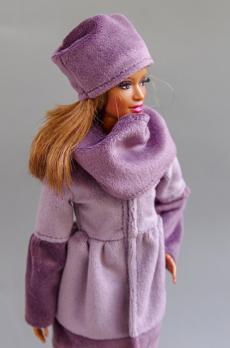 Barbie Doll Clothes Barbie Winter Coat Barbie Clothes Etsy