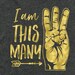 I Am This Many Third Birthday Shirt, Gold Foil Fingers, Gift for Him - Etsy