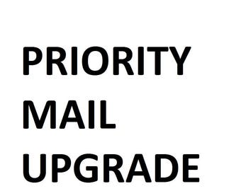 Priority Mail Upgrade - Etsy