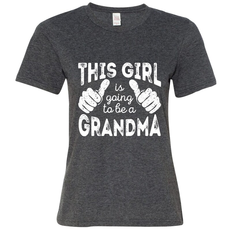 New Grandma Gift Going to be a Grandma T-Shirt Gray | Etsy