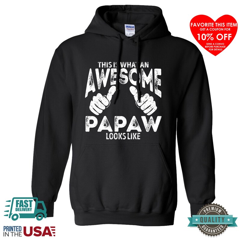 Father's Day Gift for Papaw What an Awesome Papaw Looks - Etsy