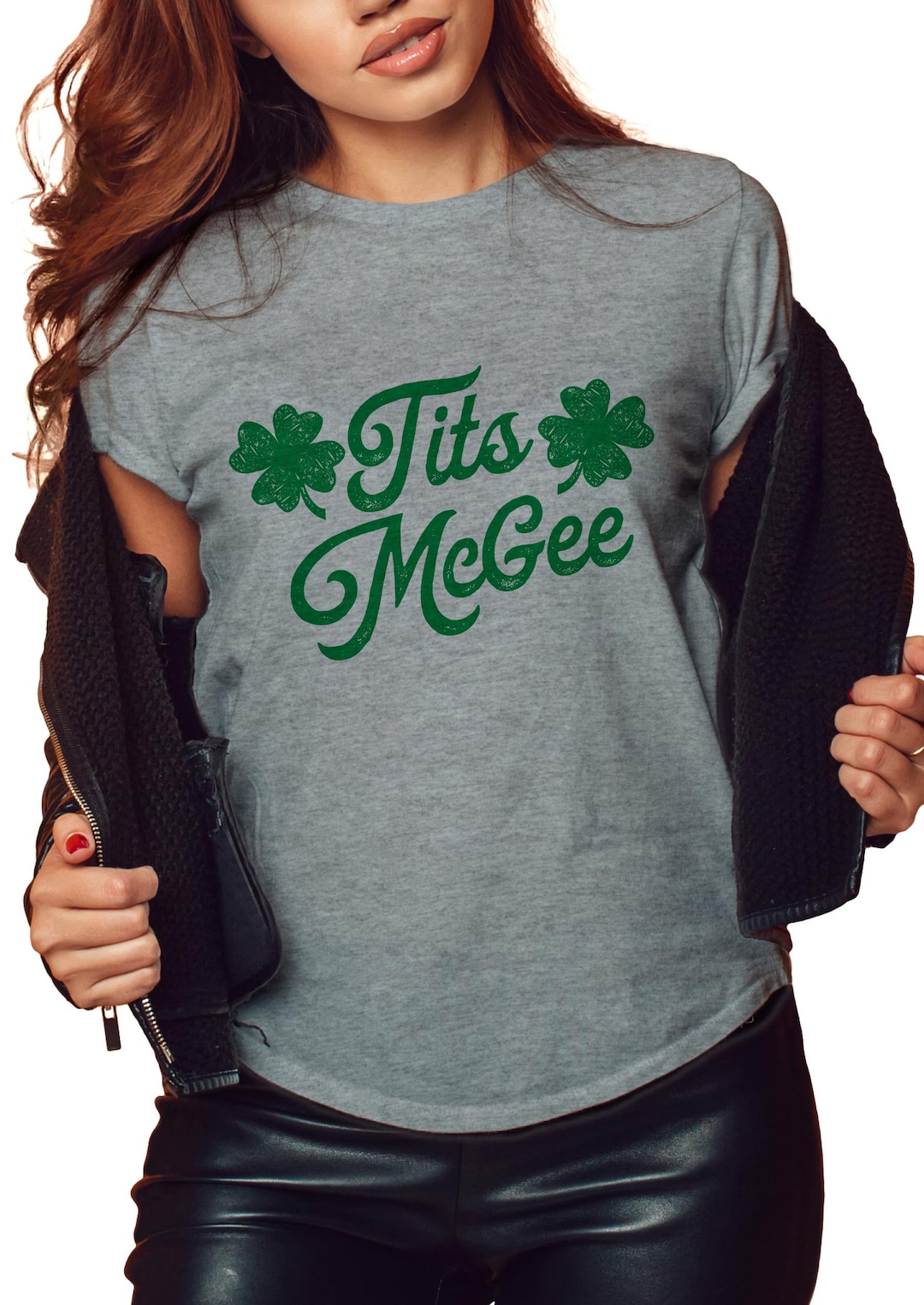 Tits Mcgee Shirt, Mobile Leprechaun Shirt, Lucky Charm St Pattys St ...