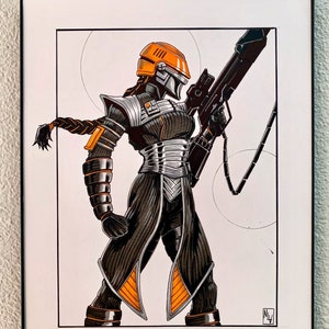 Drawing & Illustration Art & Collectibles Fennec Shand Pinup etna.com.pe