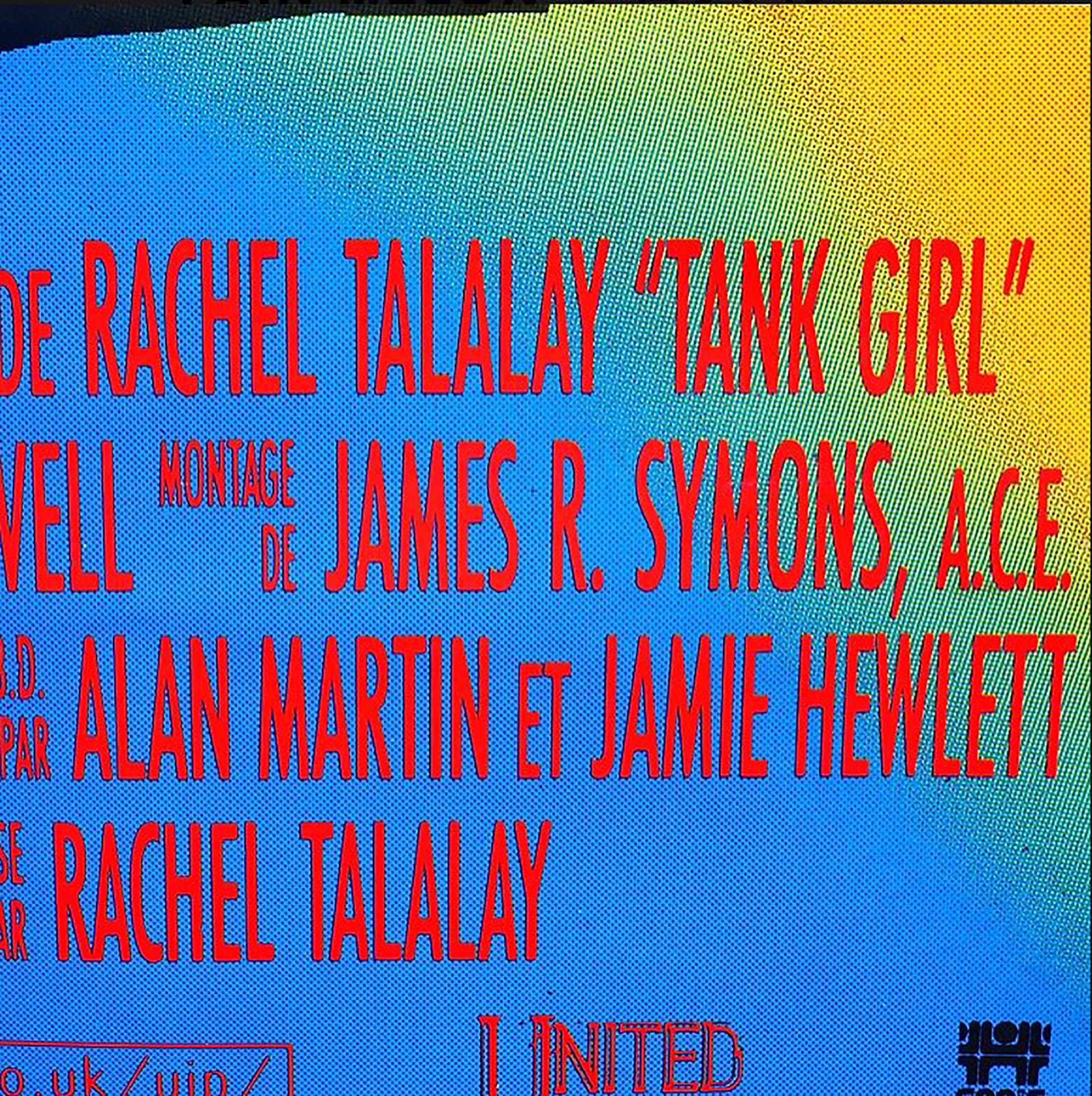 Tank Girl - Vintage Movie Poster - 1995 - Etsy