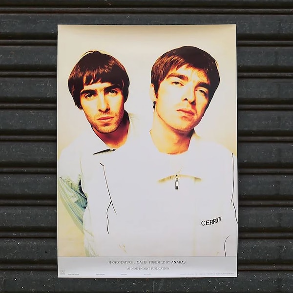 Vintage Oasis Poster - Etsy UK