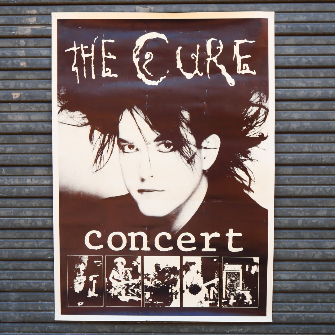 The Cure – Vintage Poster – 80’s - Etsy