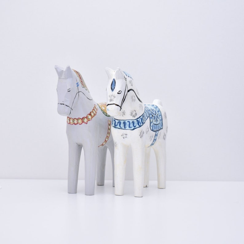 Unique Collection of Viborg Dala Horses, Made in Sweden - Etsy