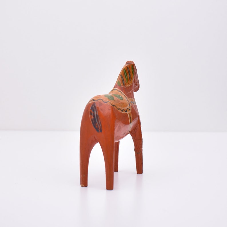 Vintage Hand-carved Dala Horse: 1920s Swedish Folk Art - Etsy