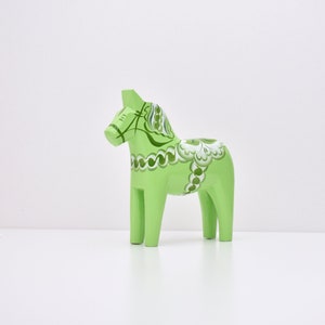 Handcrafted Dala Horse Figurine: Swedish Folk Art Decor - Etsy