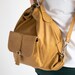 Leather Backpack, Backpack Purse, Mustard Leather Rucksack, Leather ...