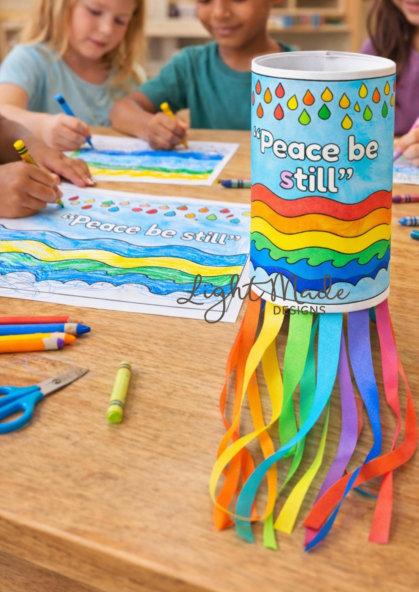 Jesus Calms the Storm Windsock Craft | Sunday School Printable (PDF ...